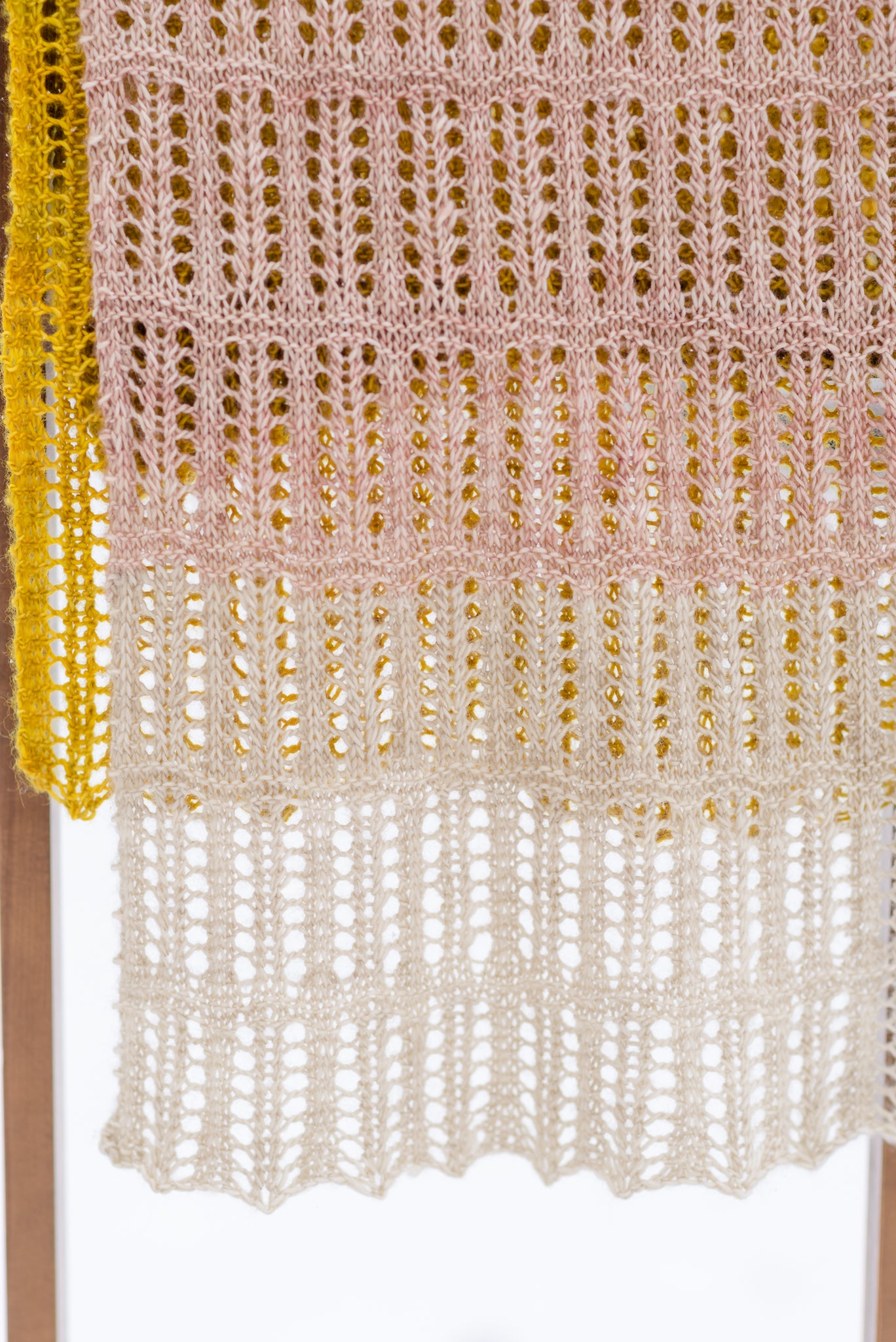 Edging Lace Scarf Knitting Pattern – Kelene Kinnersly Designs