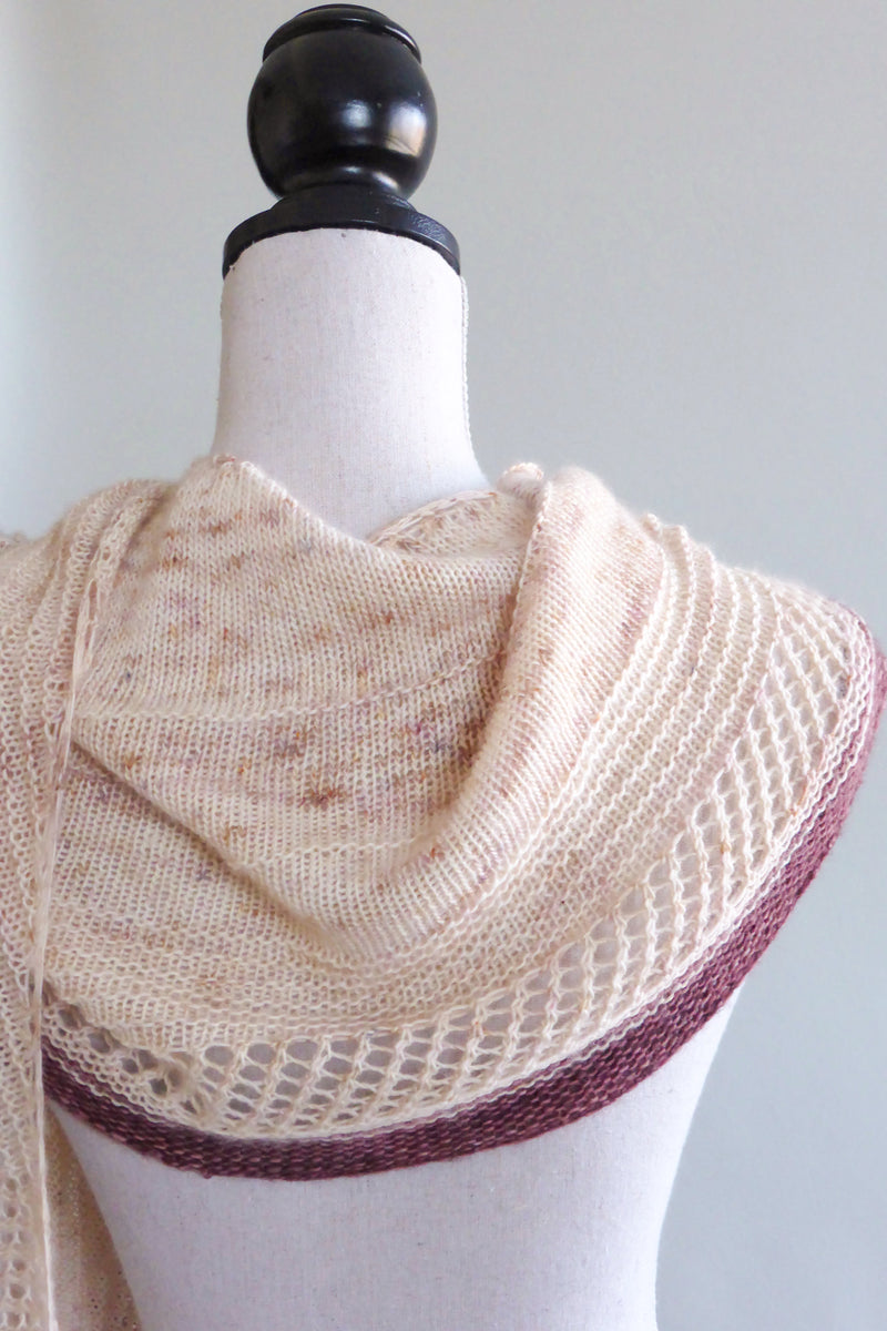 Mille Feuille Shawl Knitting Pattern – Kelene Kinnersly Designs