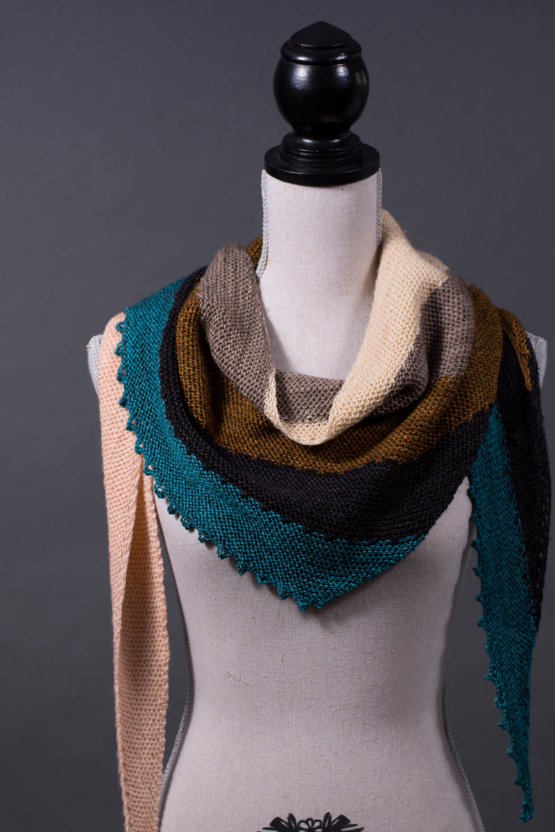 Mini Solutions Two Scarf Knitting Pattern – Kelene Kinnersly Designs