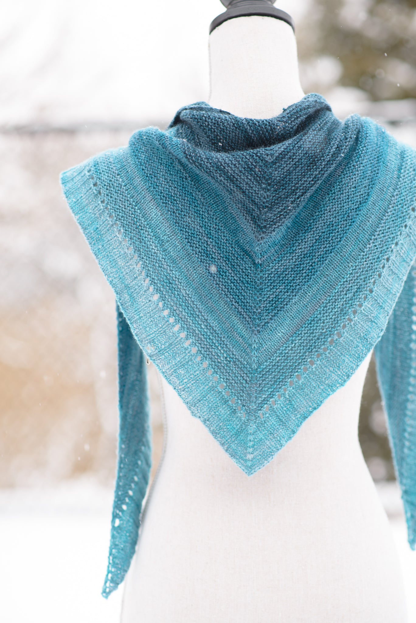 Wonderland Shawlette Scarf Knitting Pattern – Kelene Kinnersly Designs